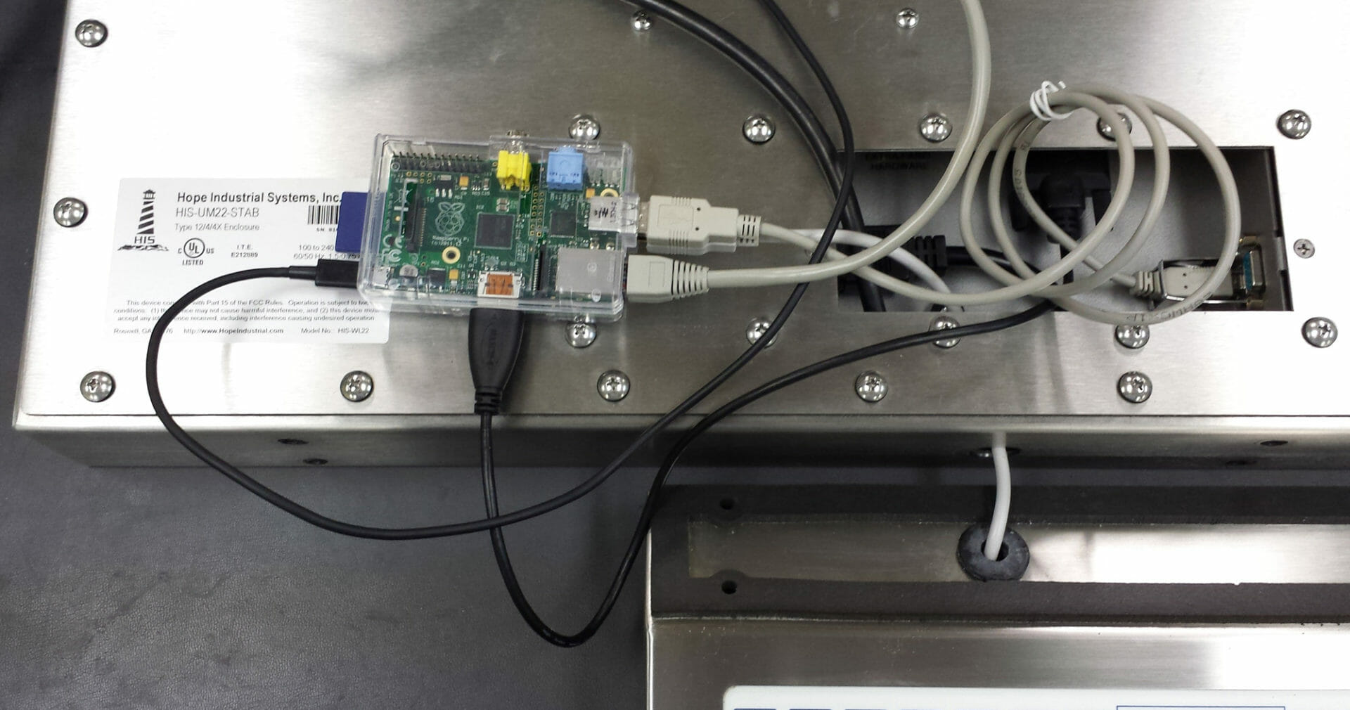 Using a Raspberry Pi with a Hope Industrial Touch Screen and Keyboard ...