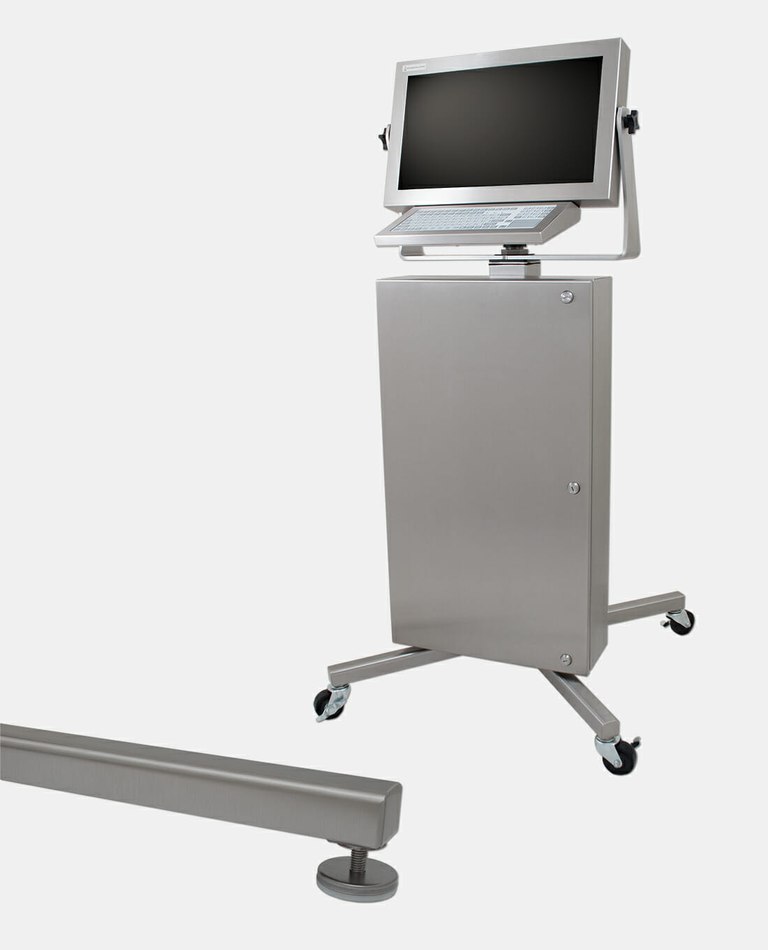 New Floor Stand Options Create Free-Standing Pedestal Workstations ...