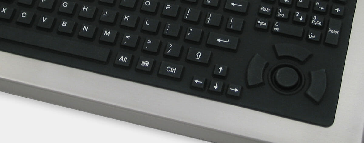 Monitor-Mounted Keyboards for the Factory Floor - Hope Industrial Systems