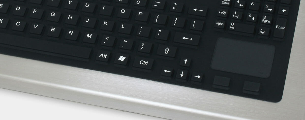 Monitor-Mounted Keyboards for the Factory Floor - Hope Industrial Systems