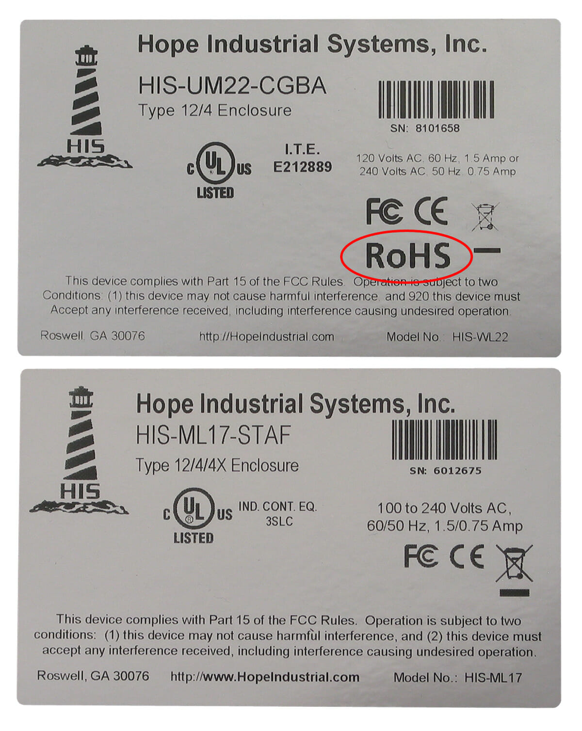 Hope Industrial is Ready for RoHS2 - Hope Industrial Systems